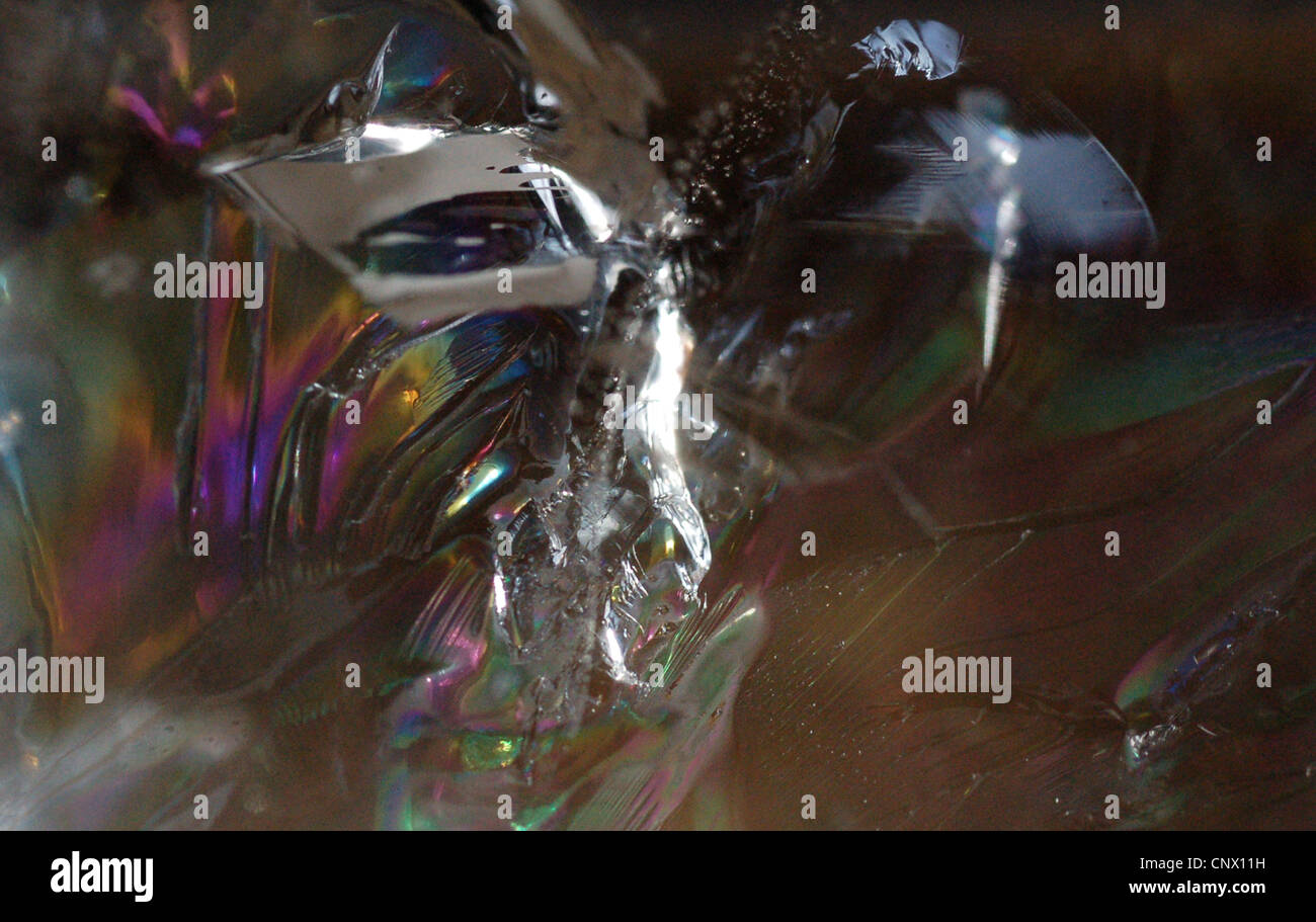 structures and light reflections in rock crystal Stock Photo - Alamy