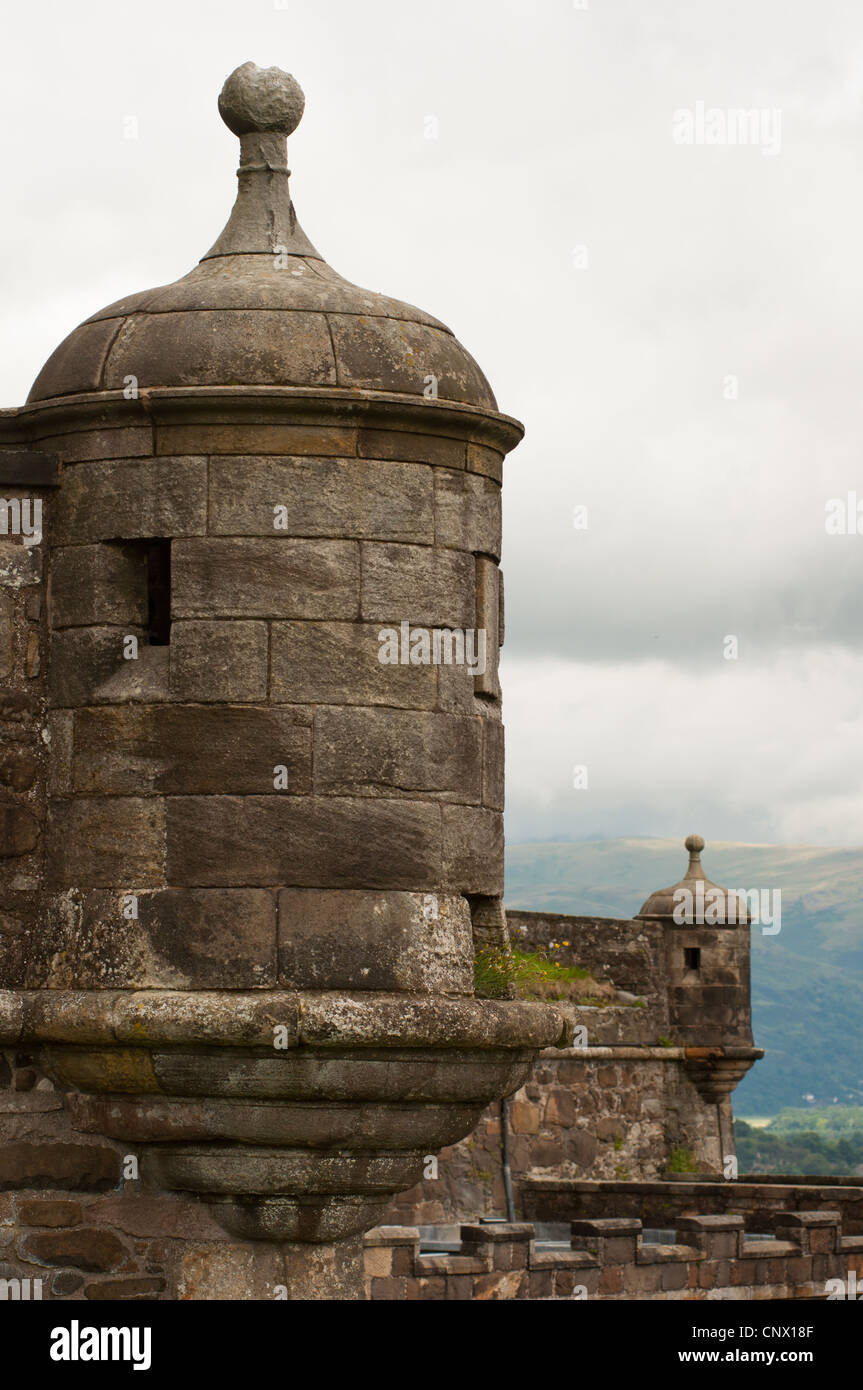 Scottish castle parapet hi-res stock photography and images - Alamy