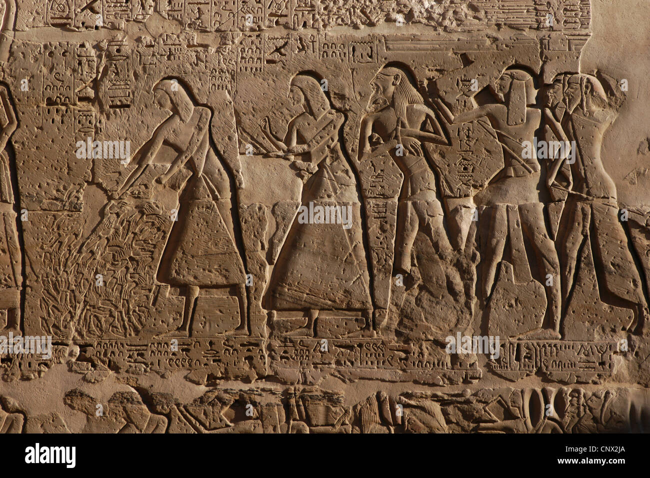 Severed Hands. Medinet Habu. Mortuary Temple of Ramesses III in the ...
