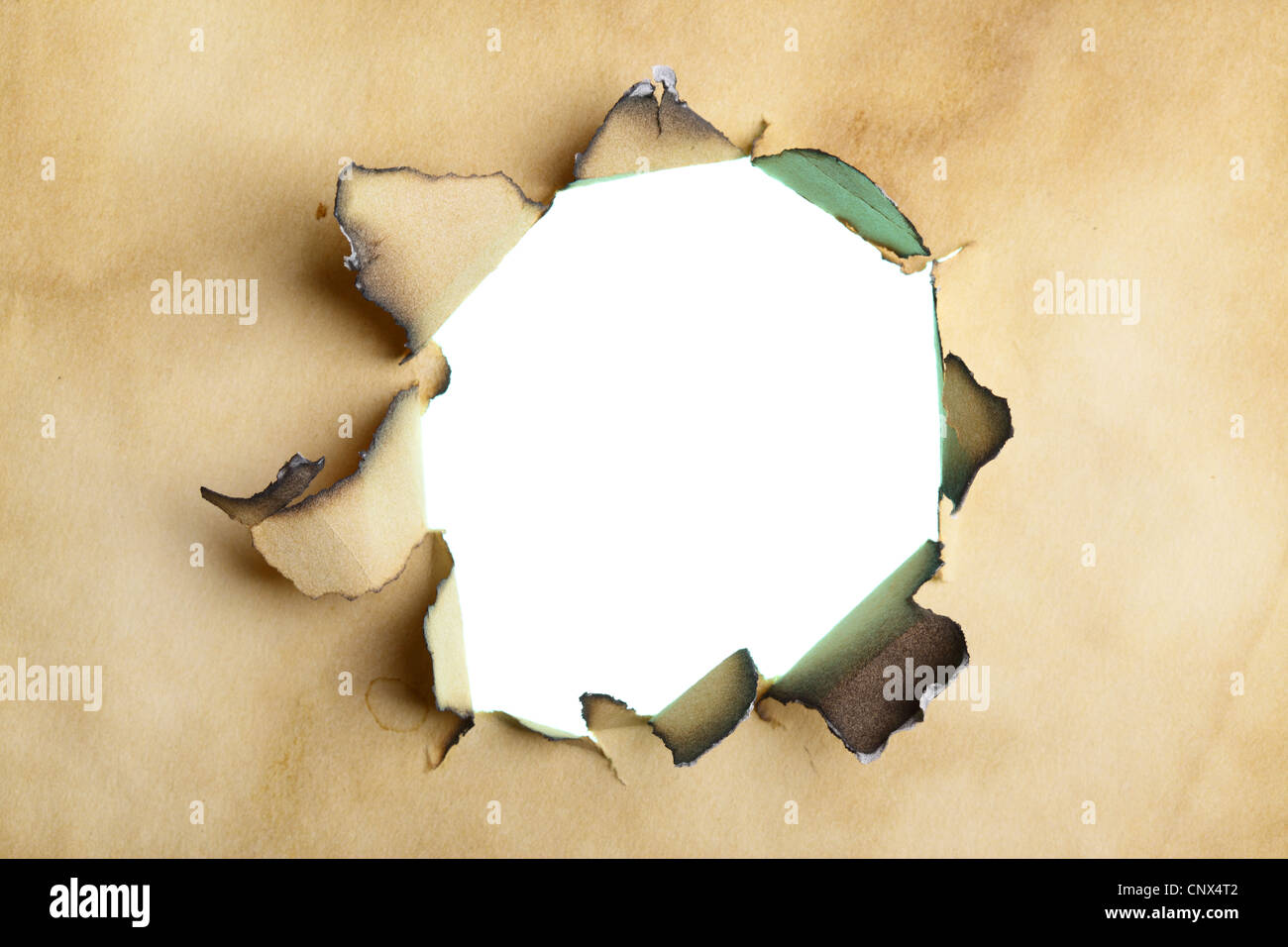 Torn paper circle hi-res stock photography and images - Alamy