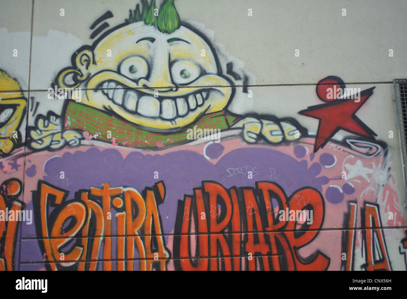 Roman graffiti hi-res stock photography and images - Alamy