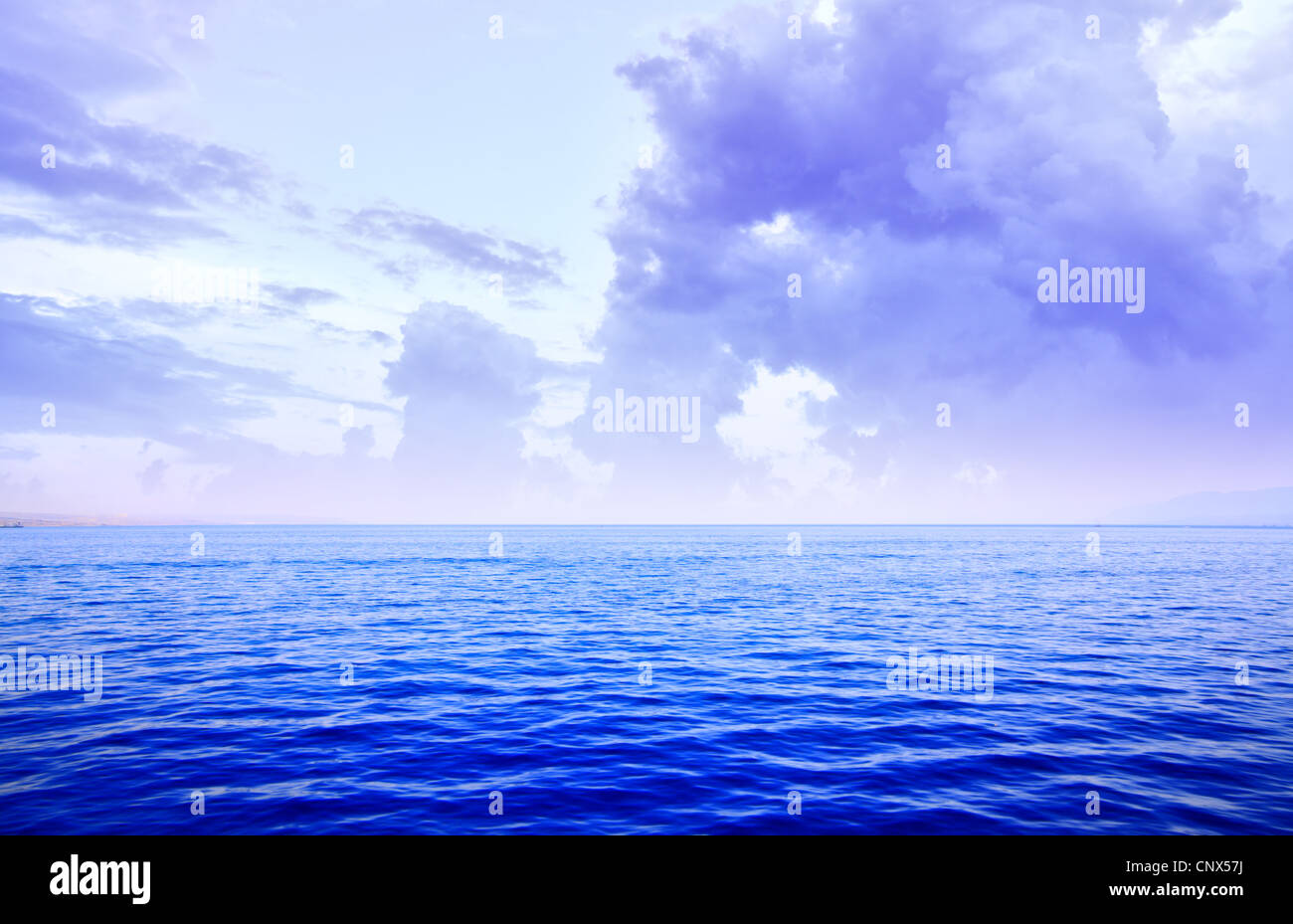 Sea and sky Stock Photo - Alamy