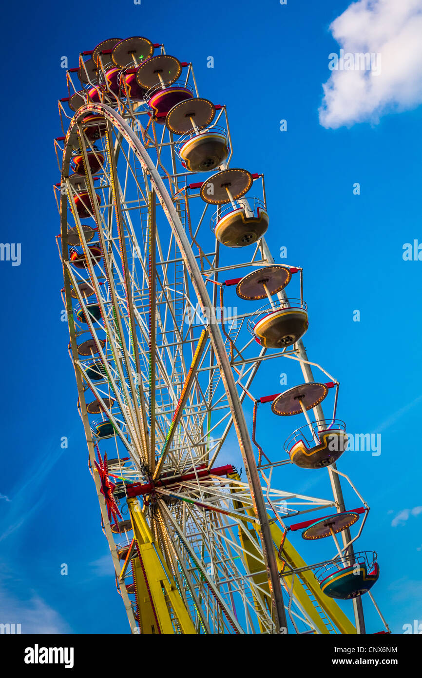 Ferris Wheel in summer Stock Photo - Alamy