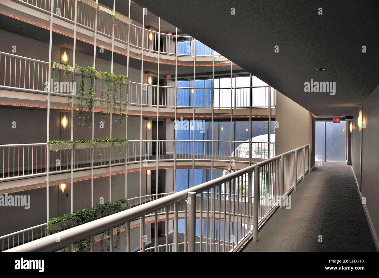Atrium apartments architecture hi-res stock photography and images - Alamy