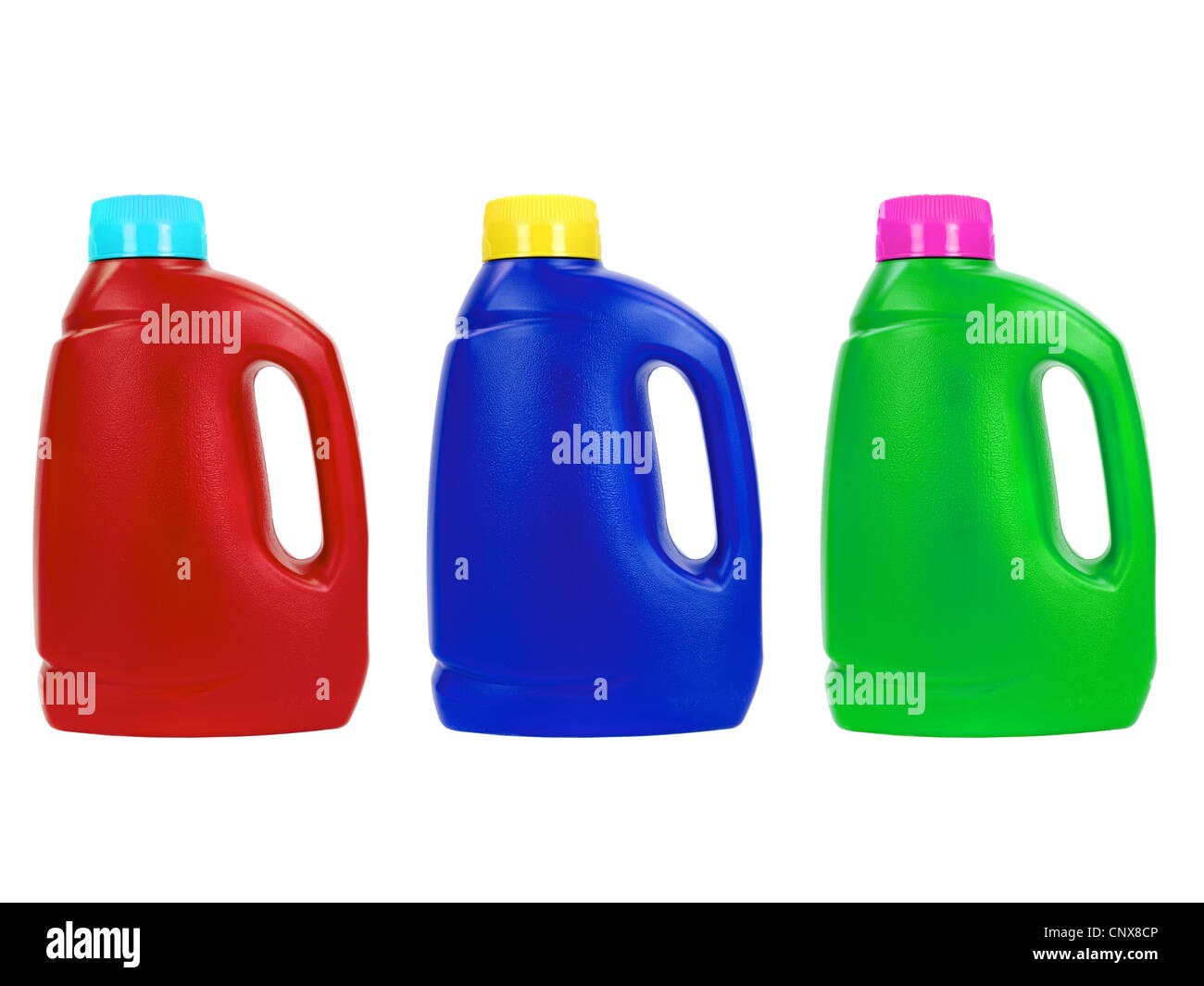Detergent powder blank bottle Cut Out Stock Images & Pictures - Alamy