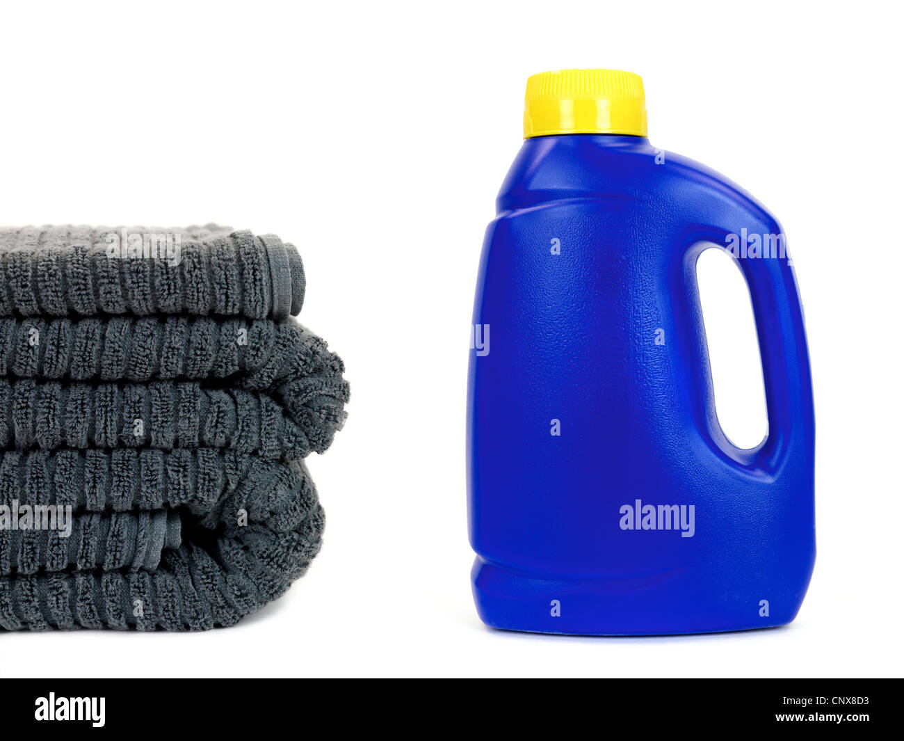 Laundry detergent isolated against a white background Stock Photo - Alamy