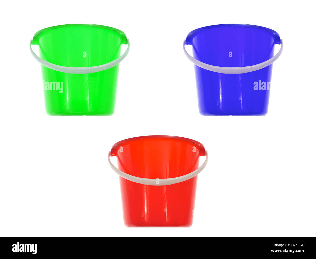 A cleaning bucket isolated against a white background Stock Photo - Alamy