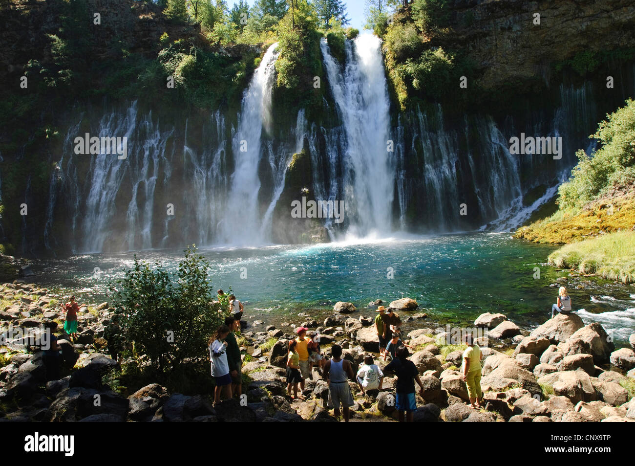 Burney Falls, USA, California, McArthur-Burney Falls Memorial State ...