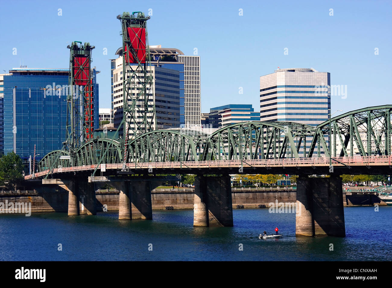 The Hawthorne bridge Portland OR Stock Photo - Alamy