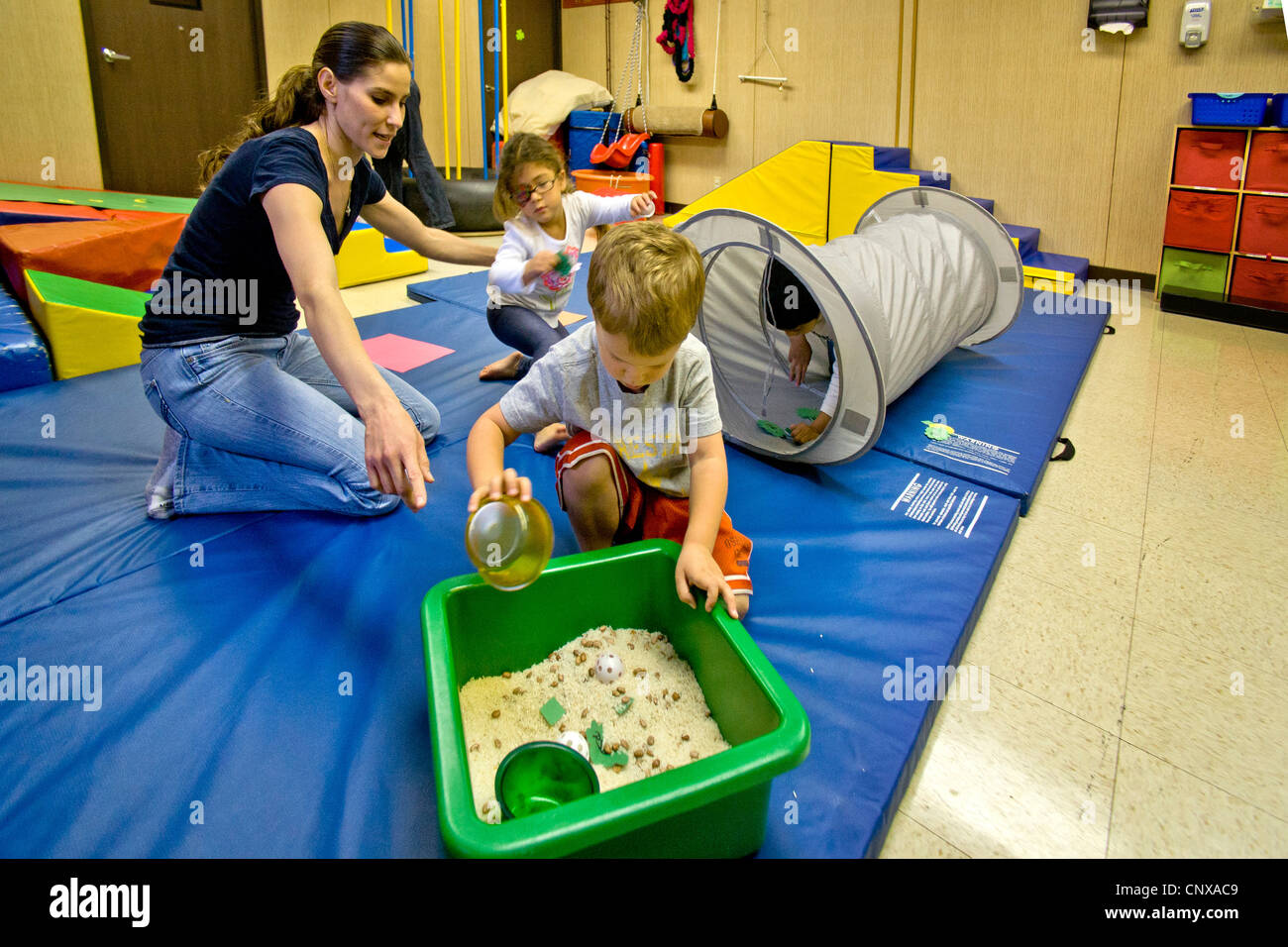 Blind children playing hi-res stock photography and images - Alamy