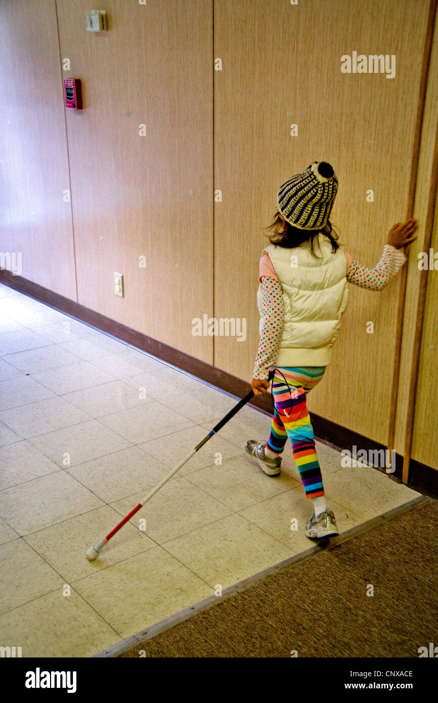 Blind Girl High Resolution Stock Photography and Images - Alamy