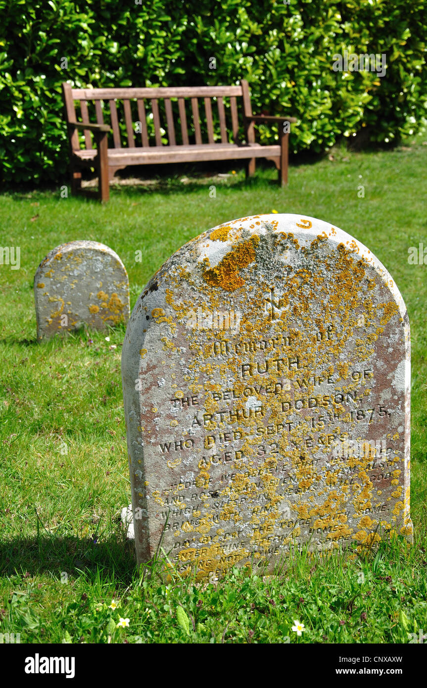 Gravestones england hi-res stock photography and images - Alamy