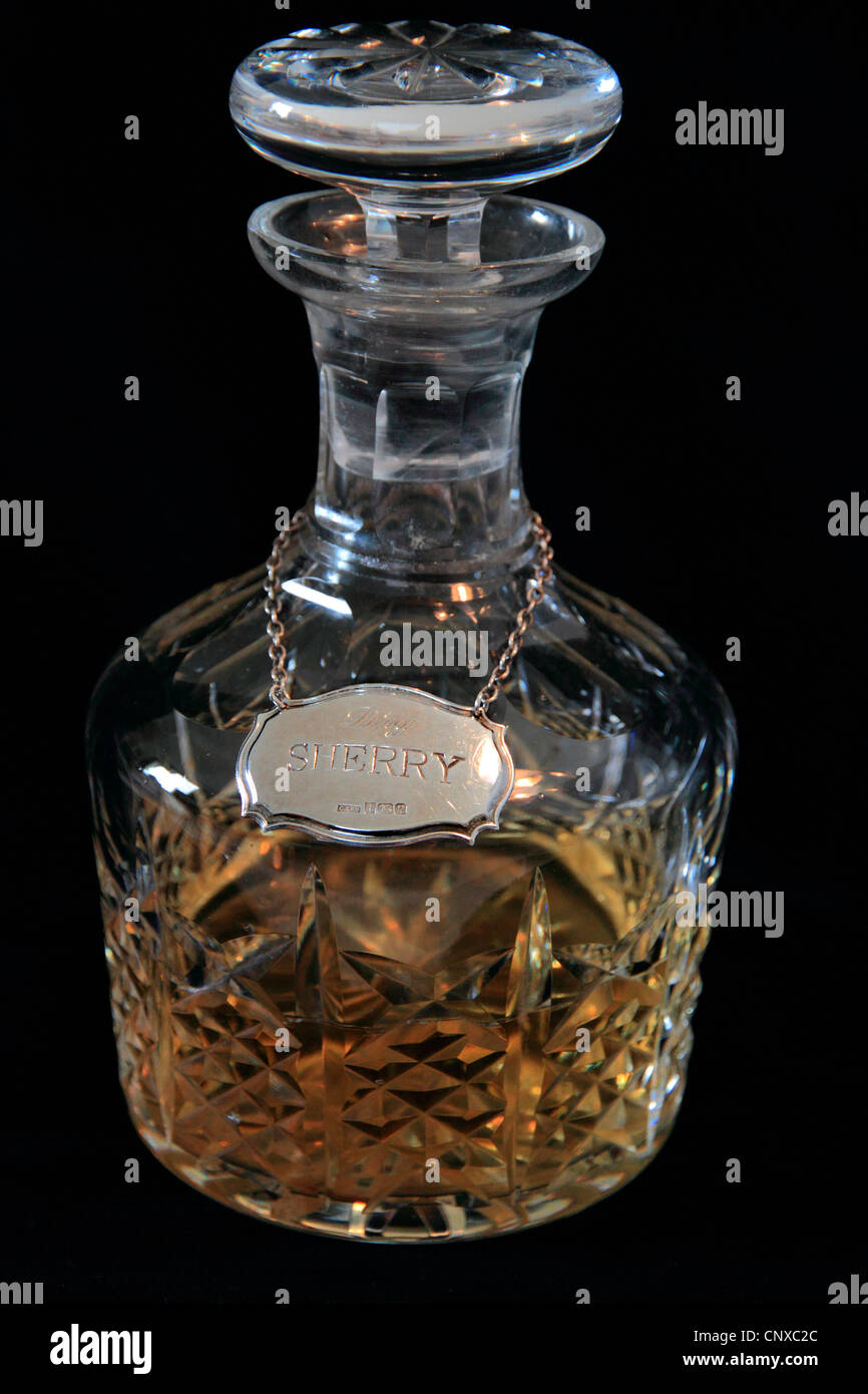 Sherry decanter hi-res stock photography and images - Alamy