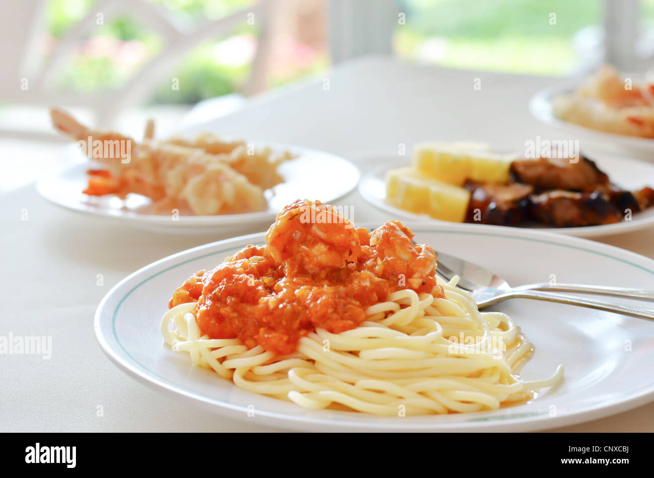 Spaghetti japanese hi-res stock photography and images - Alamy