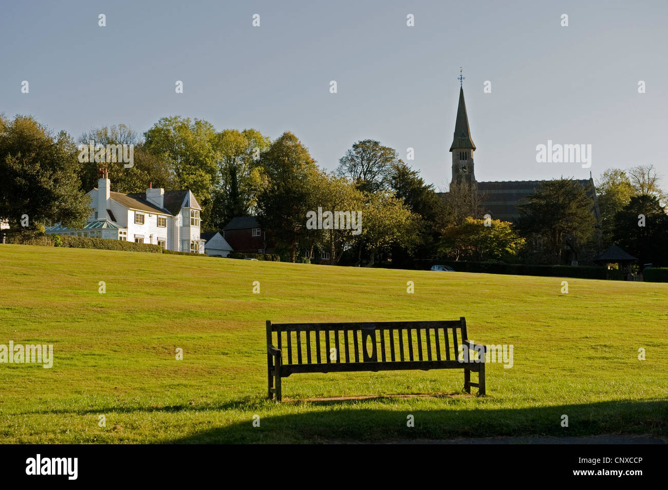 Ide Hill Village, Kent, UK Stock Photo - Alamy