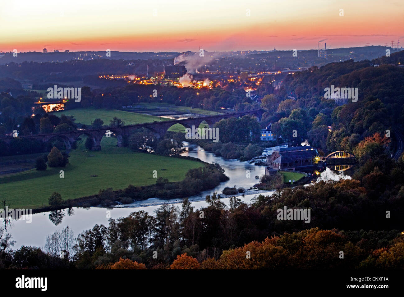 Sunrise in ruhr valley hi-res stock photography and images - Alamy