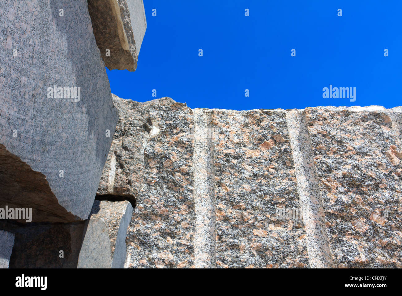 Large granite block hi-res stock photography and images - Alamy