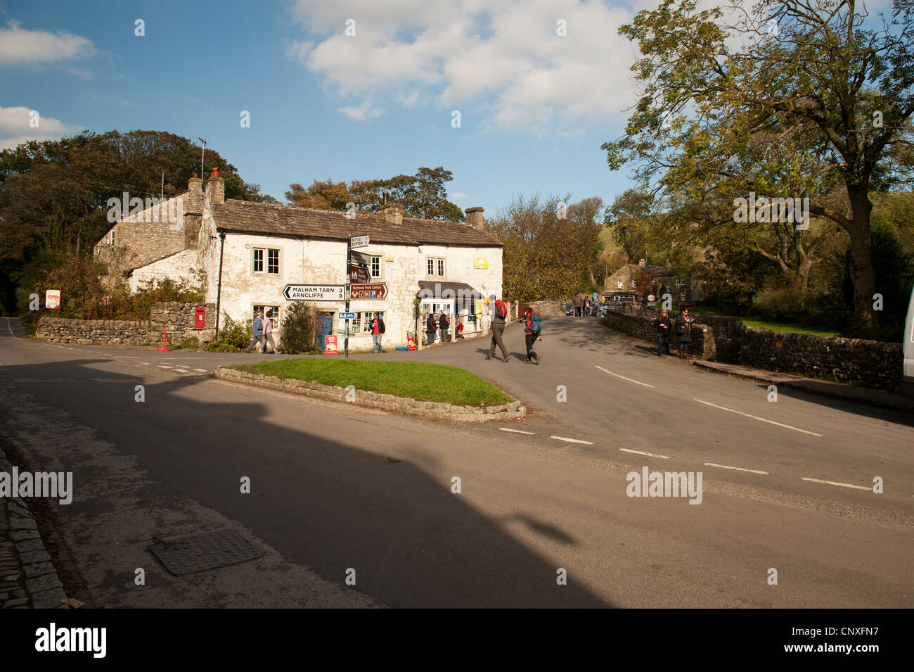 Village Shop Malham Yorkshire Stock Photo - Alamy