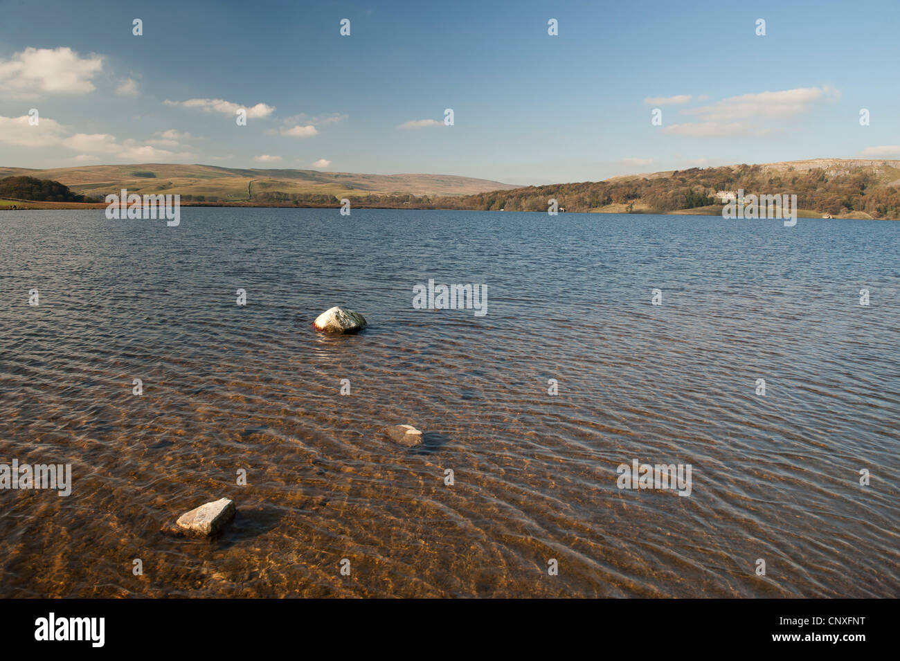 Malham Tarn Yorkshire England Stock Photo - Alamy