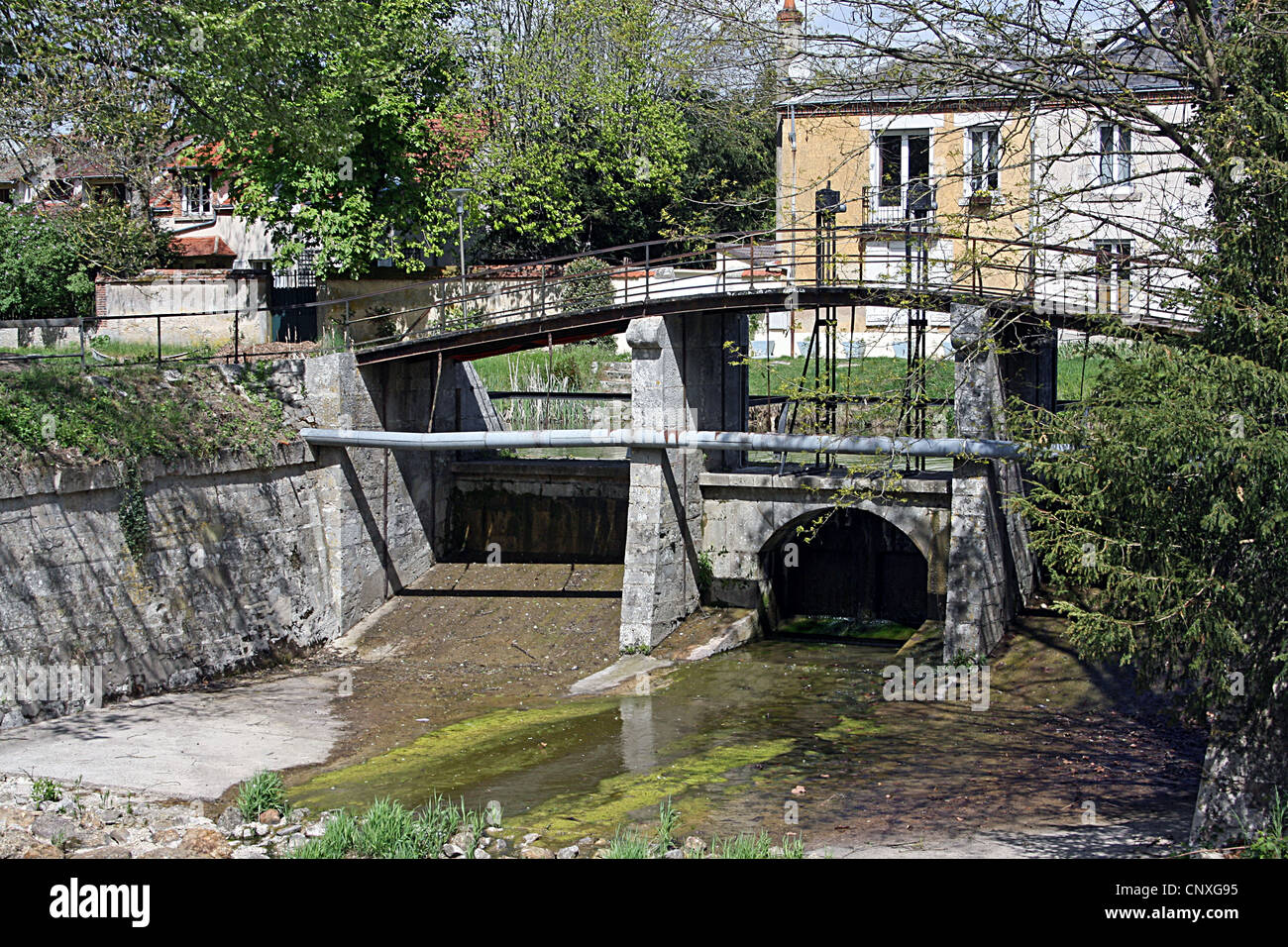 Canal d'Orléans, near Combleux, France Stock Photo - Alamy
