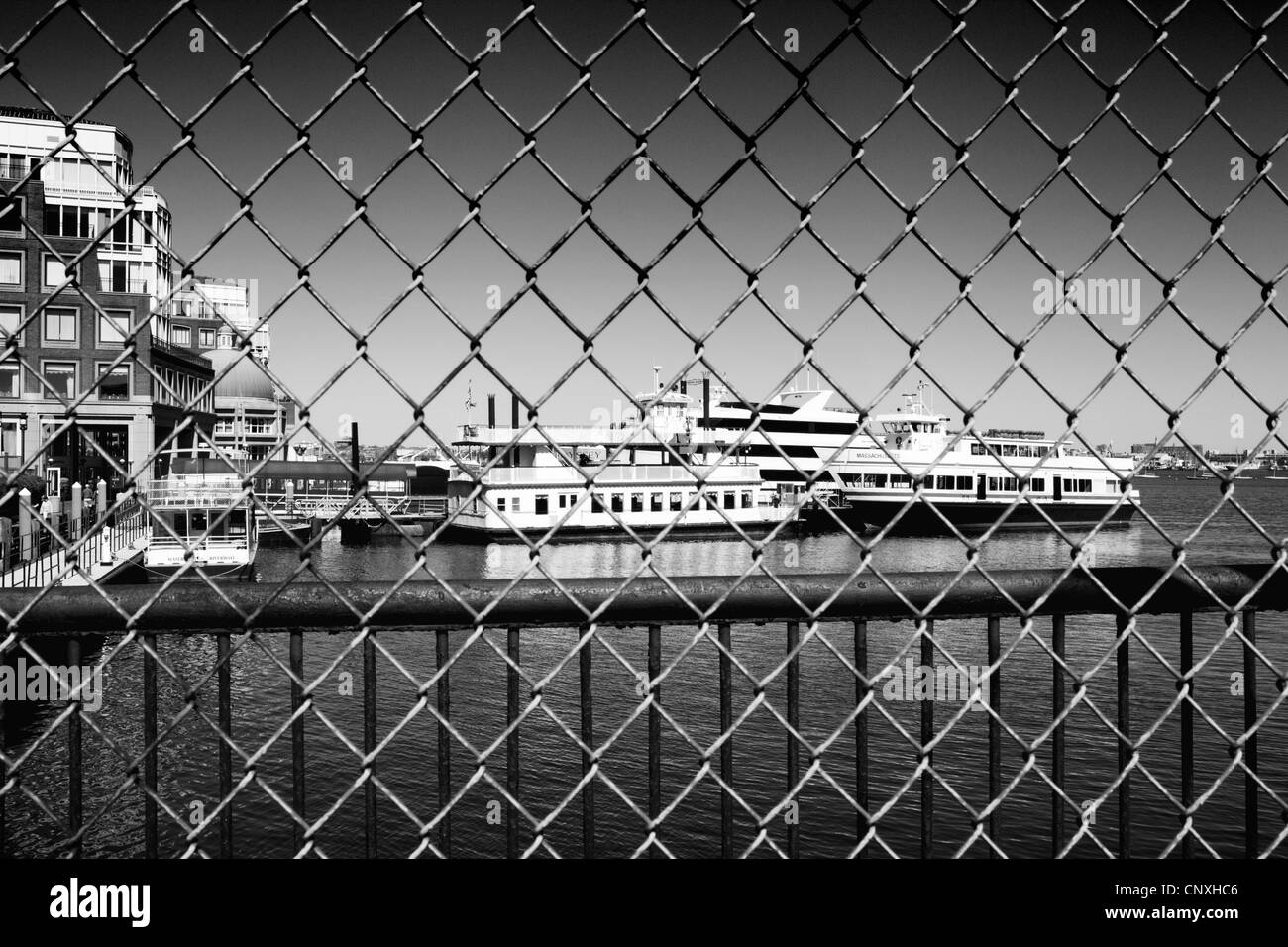 BOSTON MASSACHUSETTS STREET MA CITY URBAN SCENE CITYSCAPES NEW ENGLAND ...