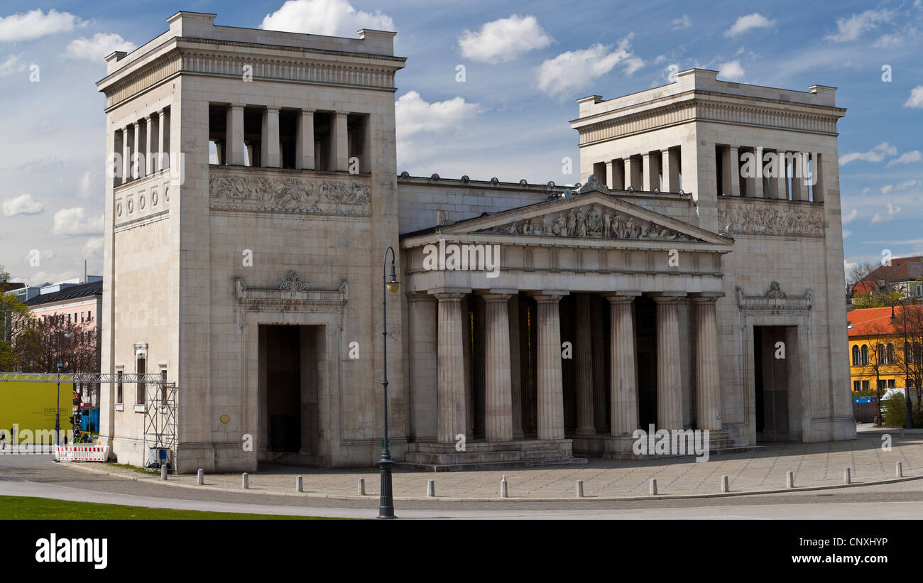 Propylaea ("Propyläen") at the Königsplatz, Munich, Bavaria, Germany ...