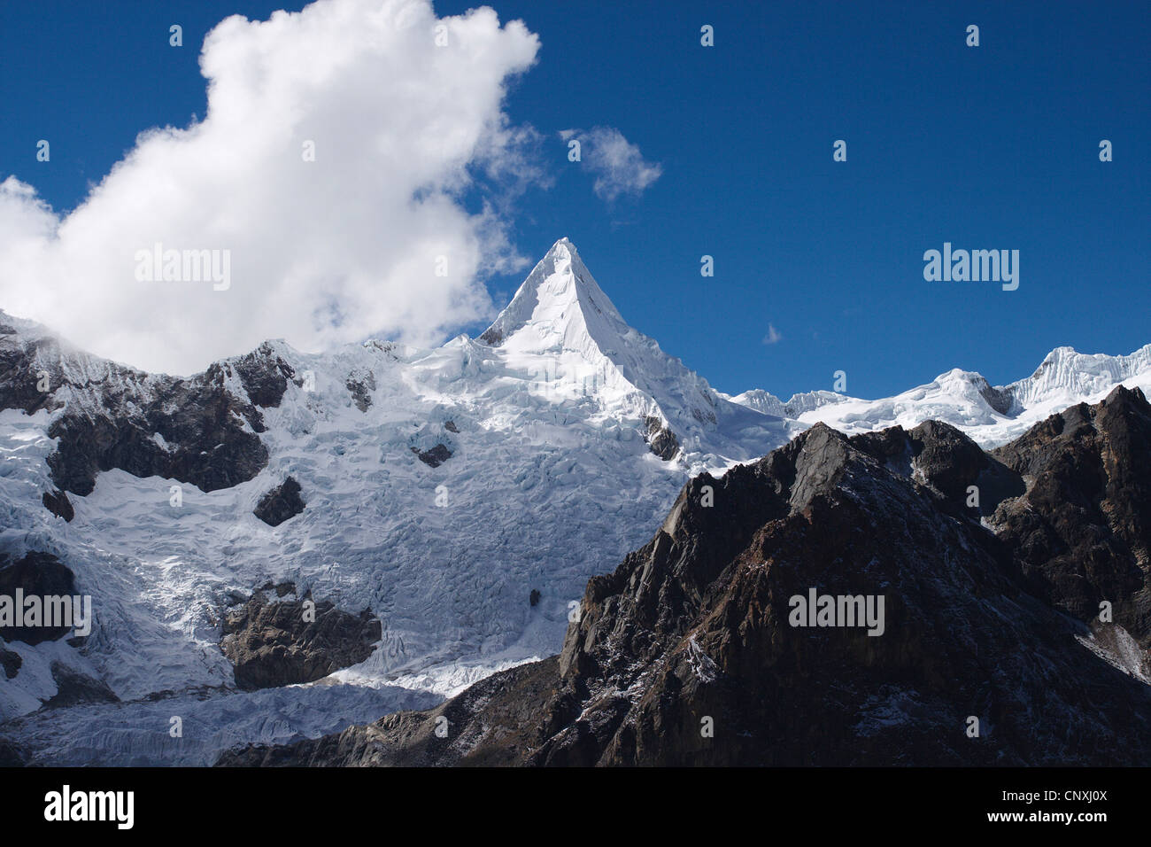 Andes mountain avalanche hi-res stock photography and images - Alamy