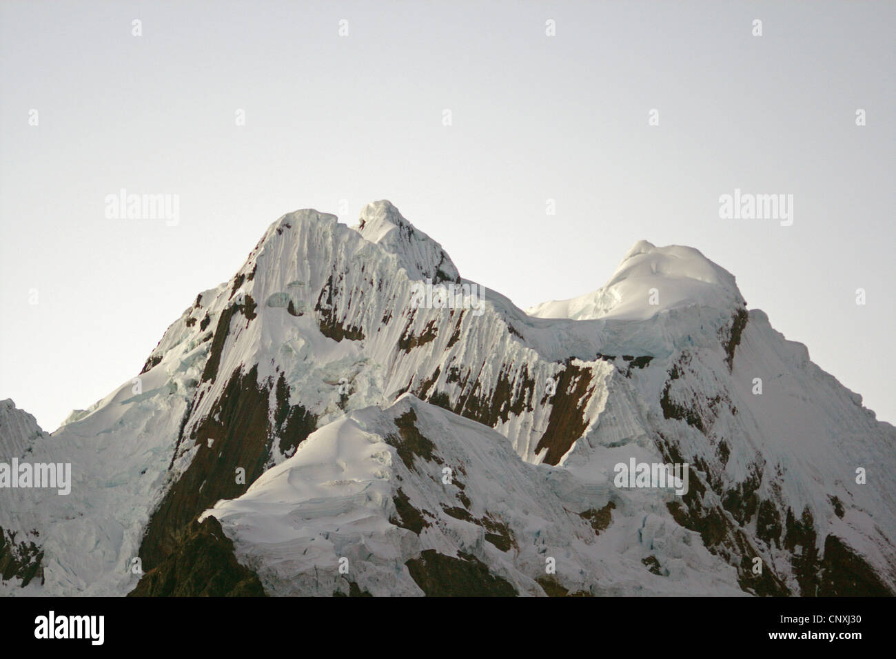summit of Pucajirca Norte, Peru, Andes, Cordillera Blanca Stock Photo ...
