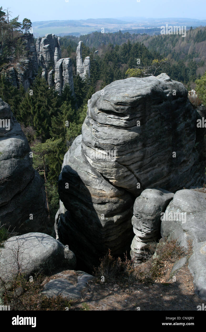 Cliffs prachov rocks in czech hi-res stock photography and images - Alamy