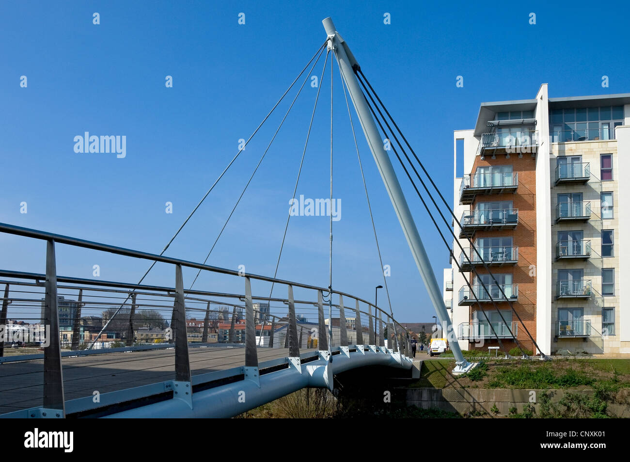 Sustainable transport Foot footbridge and cycle bridge (opened 2011 ...