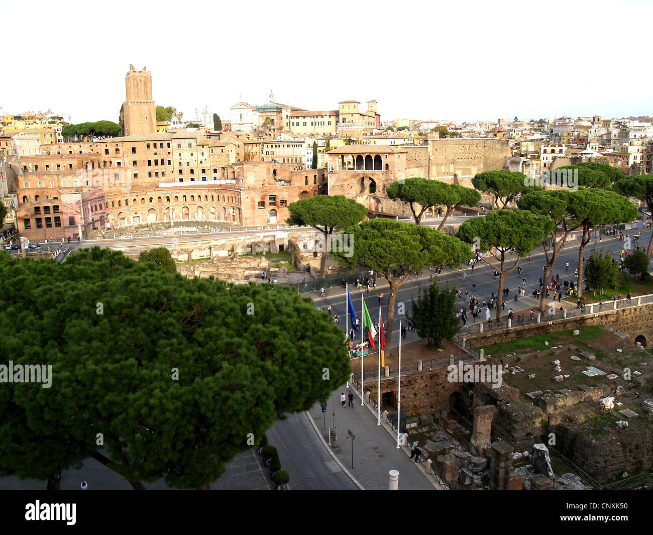 Capitol rome view hi-res stock photography and images - Alamy