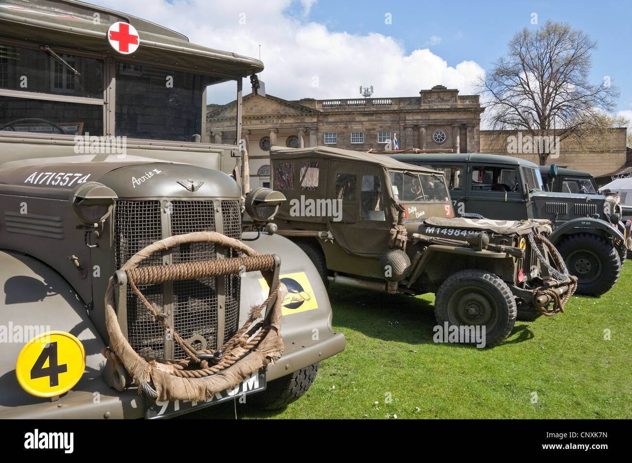 Classic military vehicles hi-res stock photography and images - Alamy