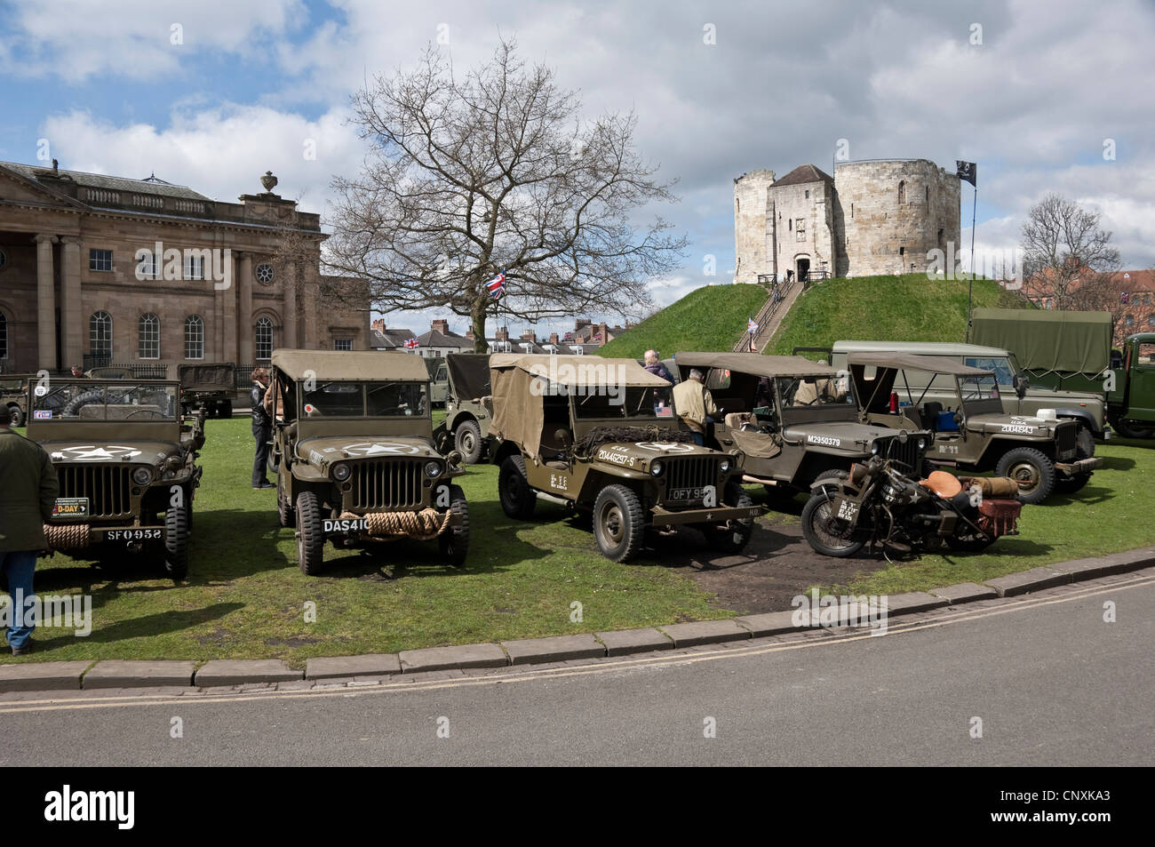 Vintage military vehicles hi-res stock photography and images - Alamy