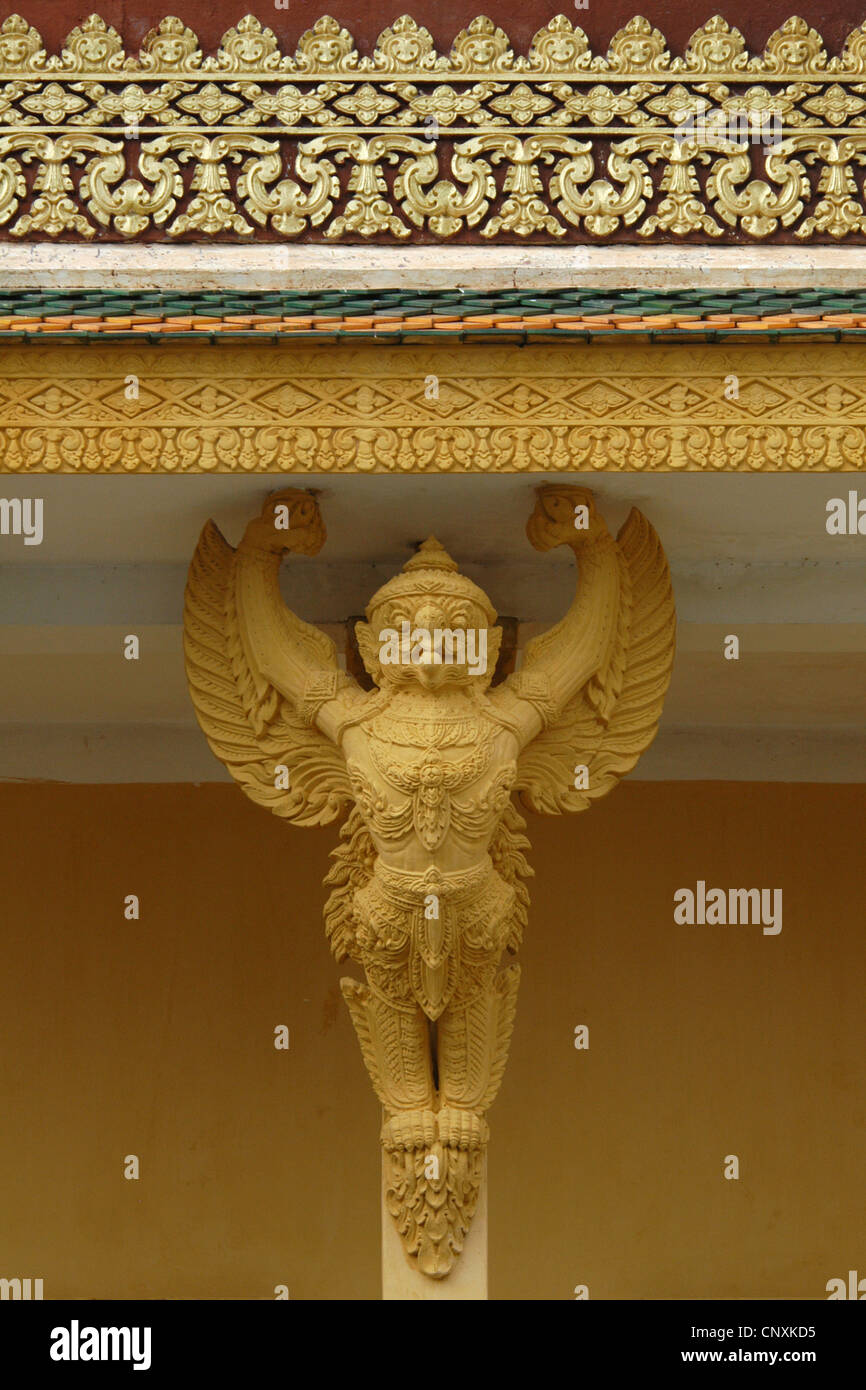 Garuda Bird supported the roof of one of the pavilions of the Royal ...