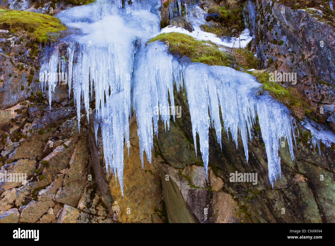 Frozen waterfall norway hi-res stock photography and images - Alamy
