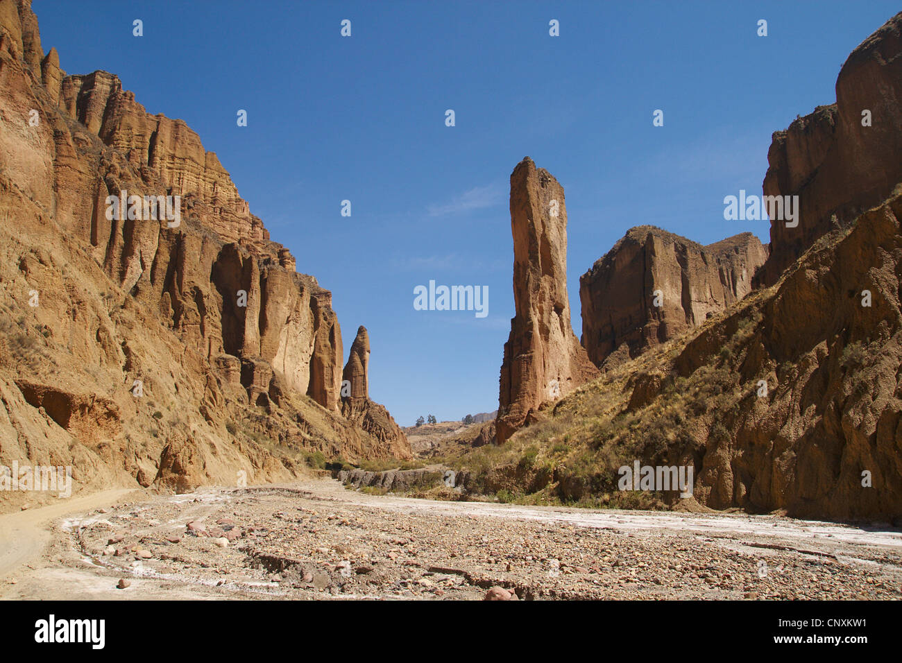 rock formations of Palca Ca on, Bolivia, Andes, Palca Stock Photo - Alamy