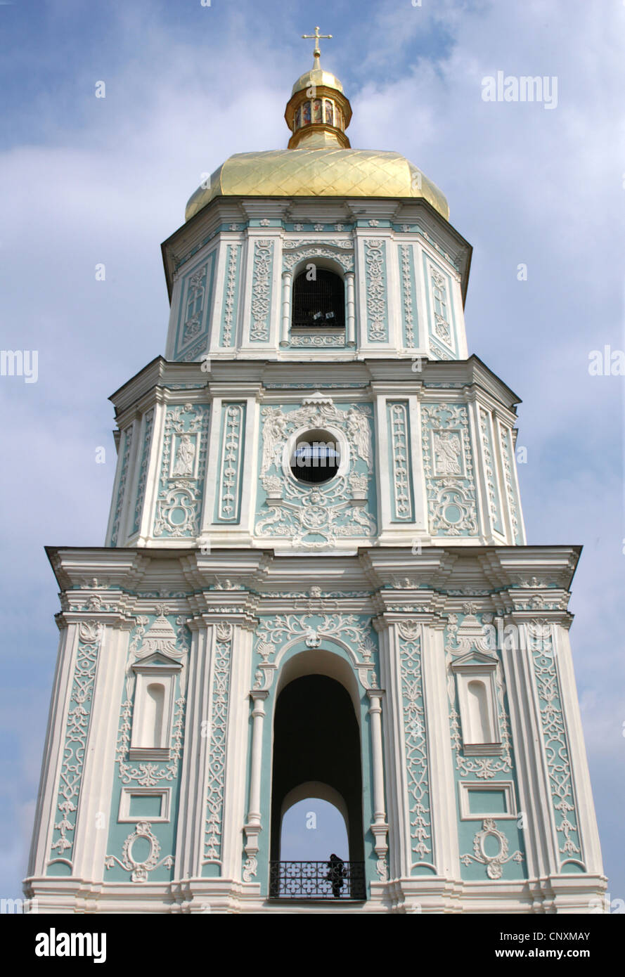 Bell tower of Saint Sophia Cathedral in Kiev, Ukraine Stock Photo - Alamy
