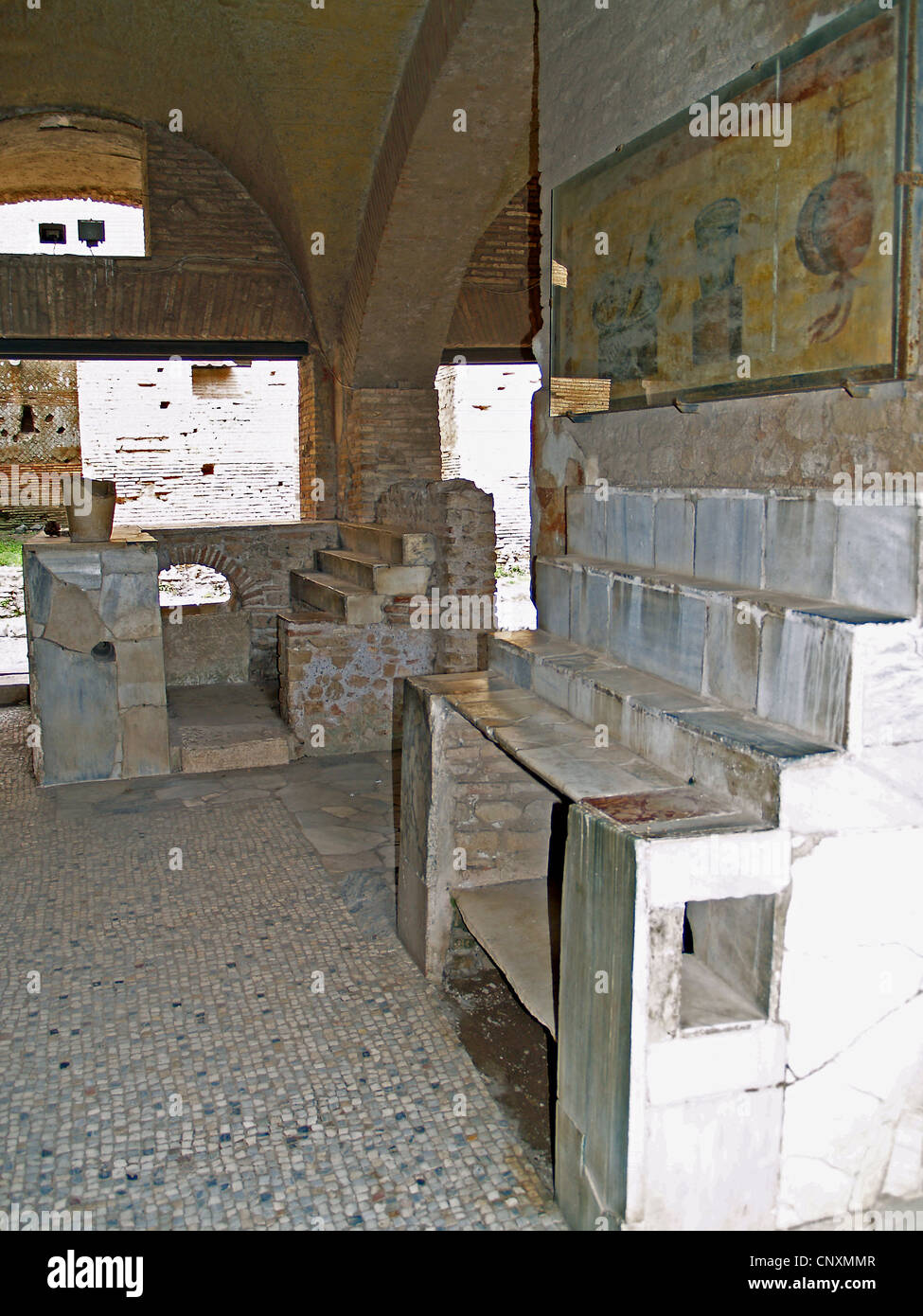 A Roman kitchen in Ostia Antica,Rome Stock Photo - Alamy