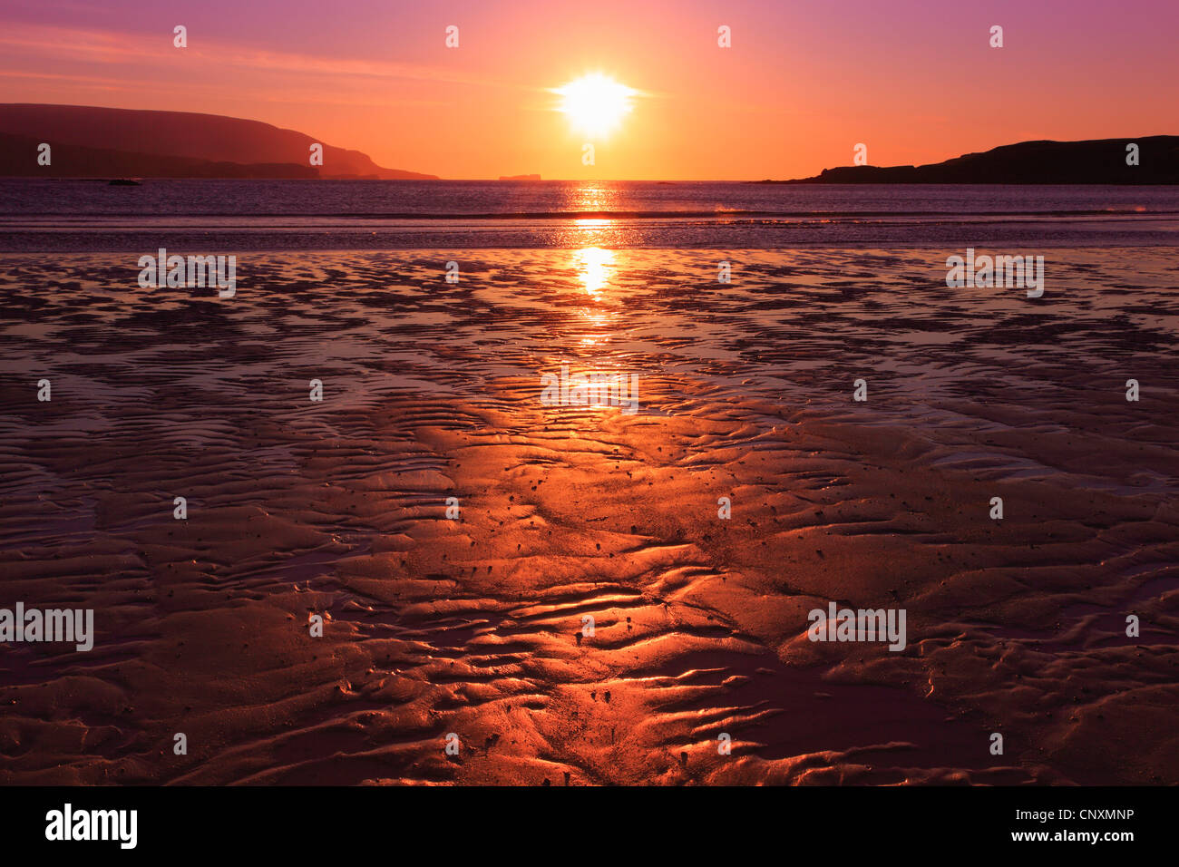 Scotland sunset ripple hi-res stock photography and images - Alamy