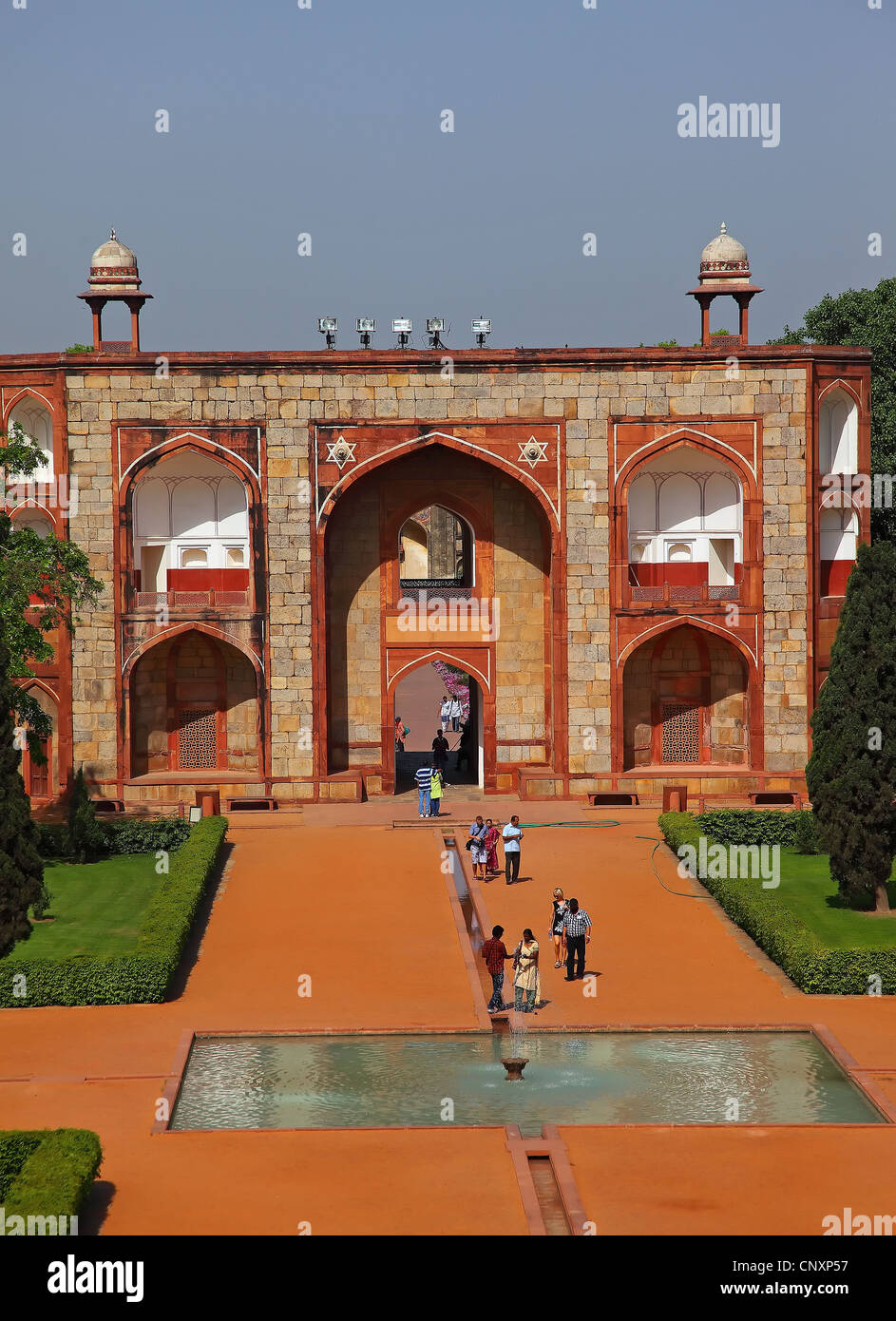 Entrance gate of Humayun's Tomb Stock Photo - Alamy