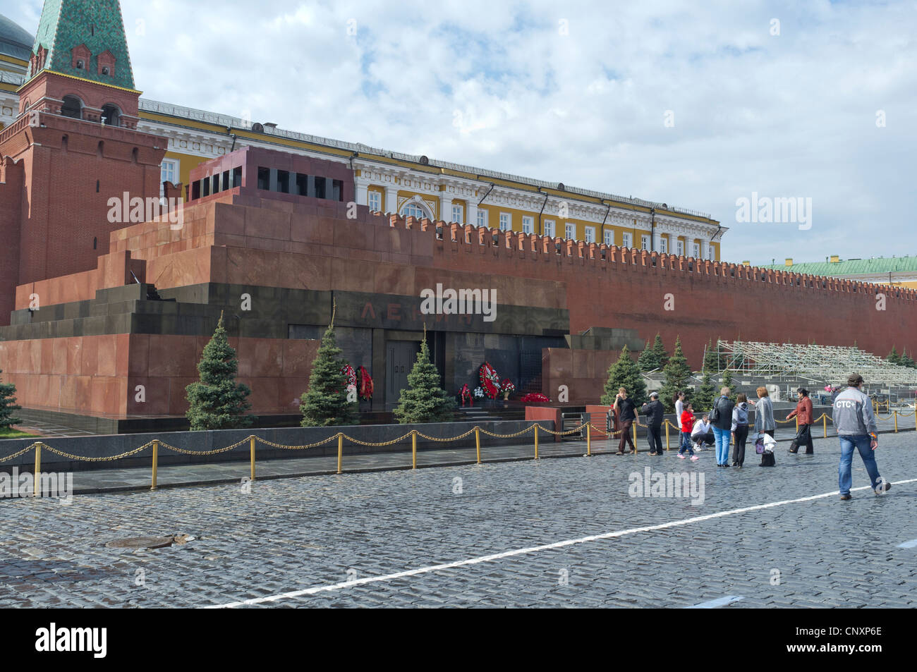 Lenin's tomb on Red Square, Moscow, Russia Stock Photo - Alamy