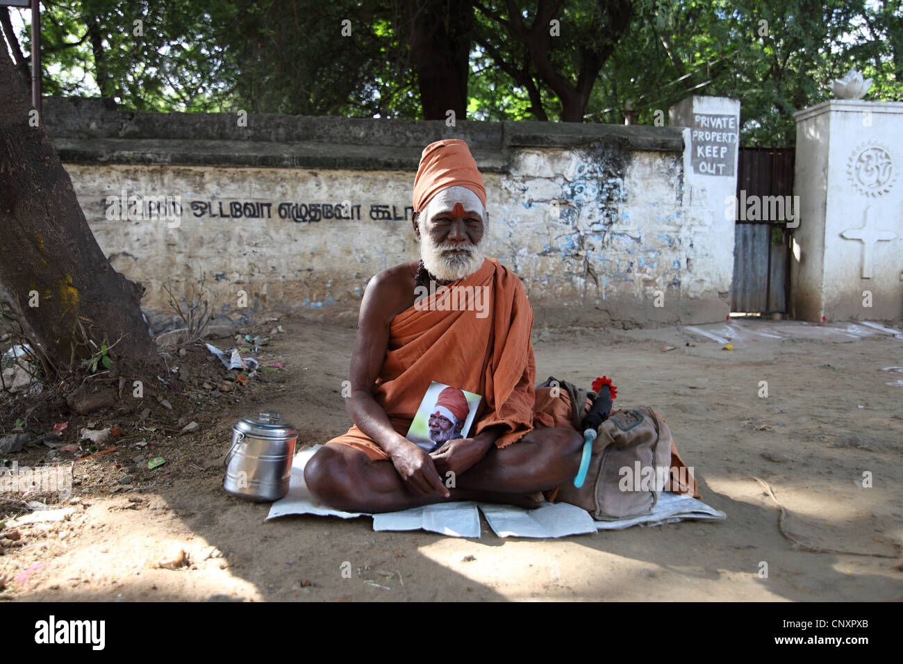 India hermit hi-res stock photography and images - Alamy