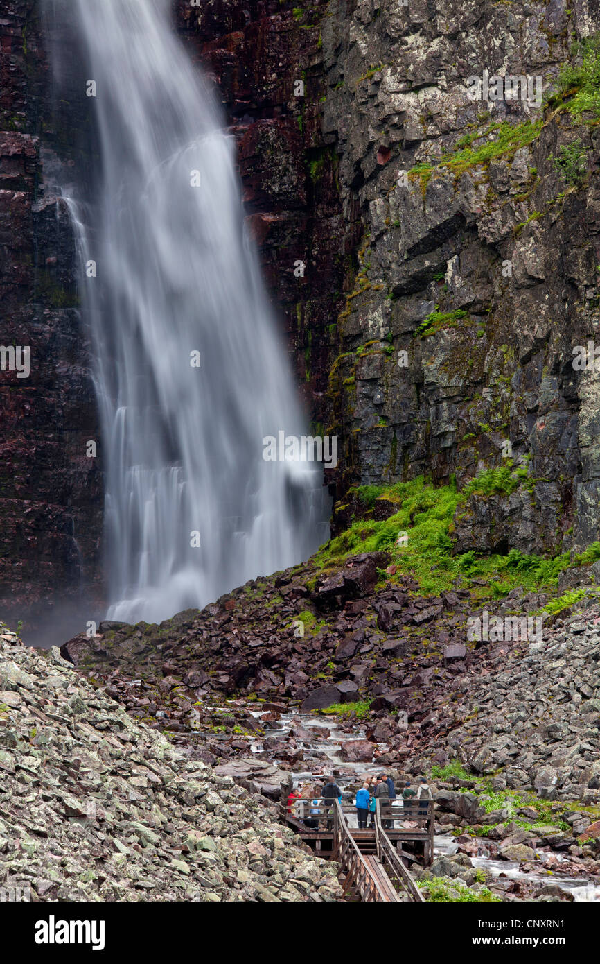 Viewing platform waterfall hi-res stock photography and images - Alamy