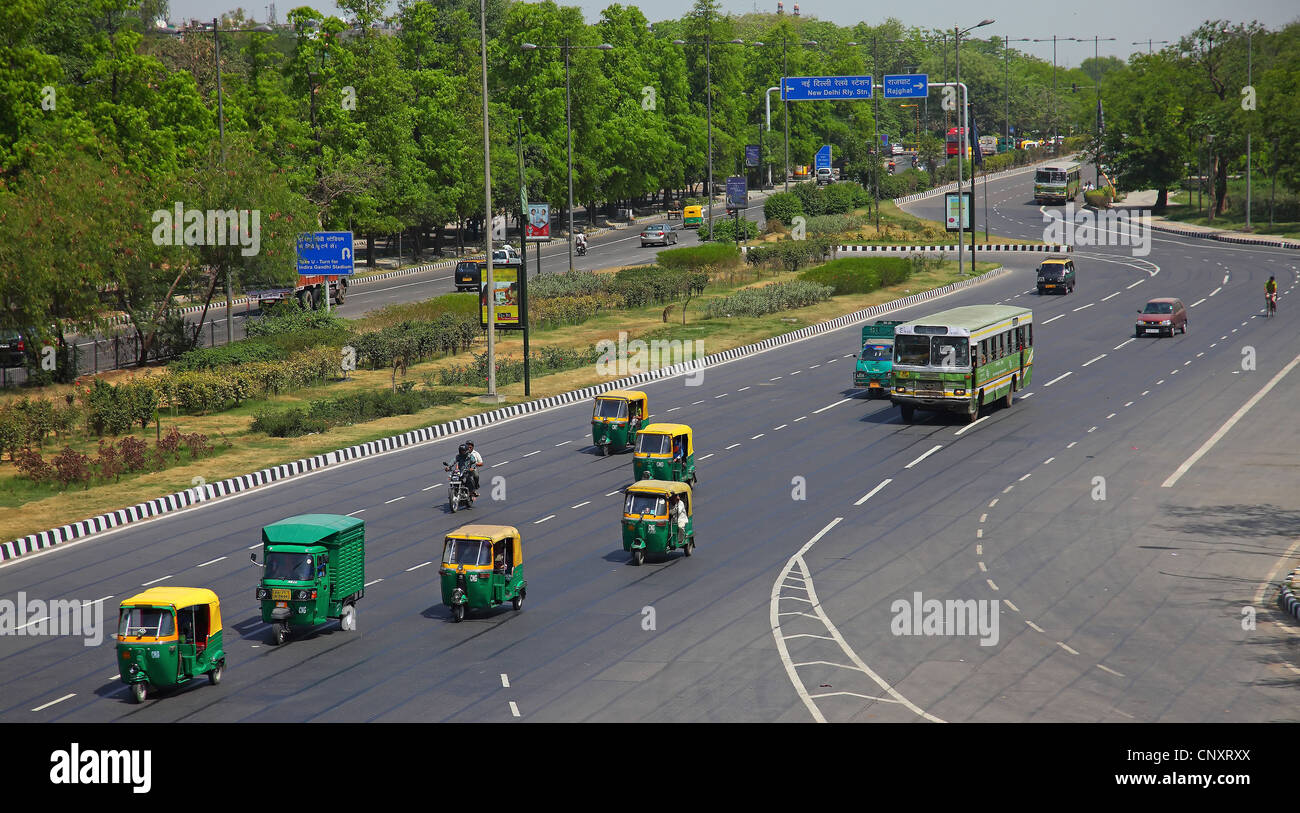 Traffic on Road,India Stock Photo - Alamy