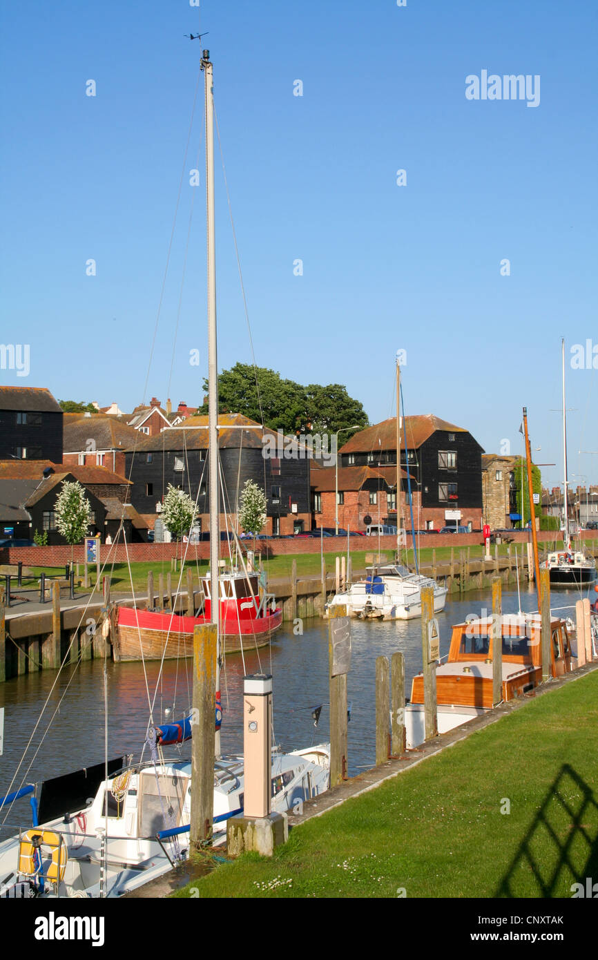 Quayside River Rother Rye East Sussex. England UK Stock Photo - Alamy