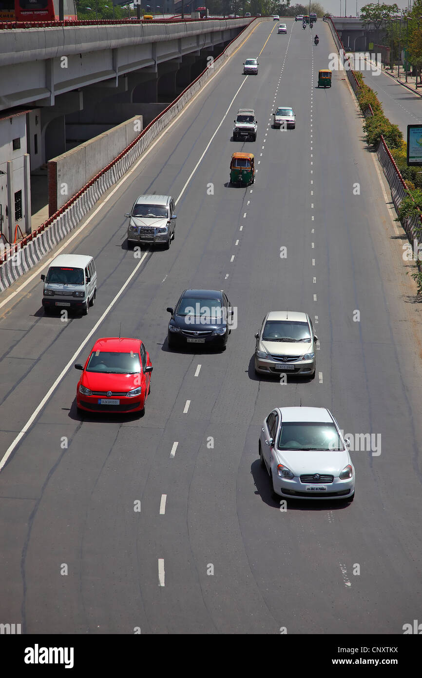 Traffic on highway Stock Photo - Alamy