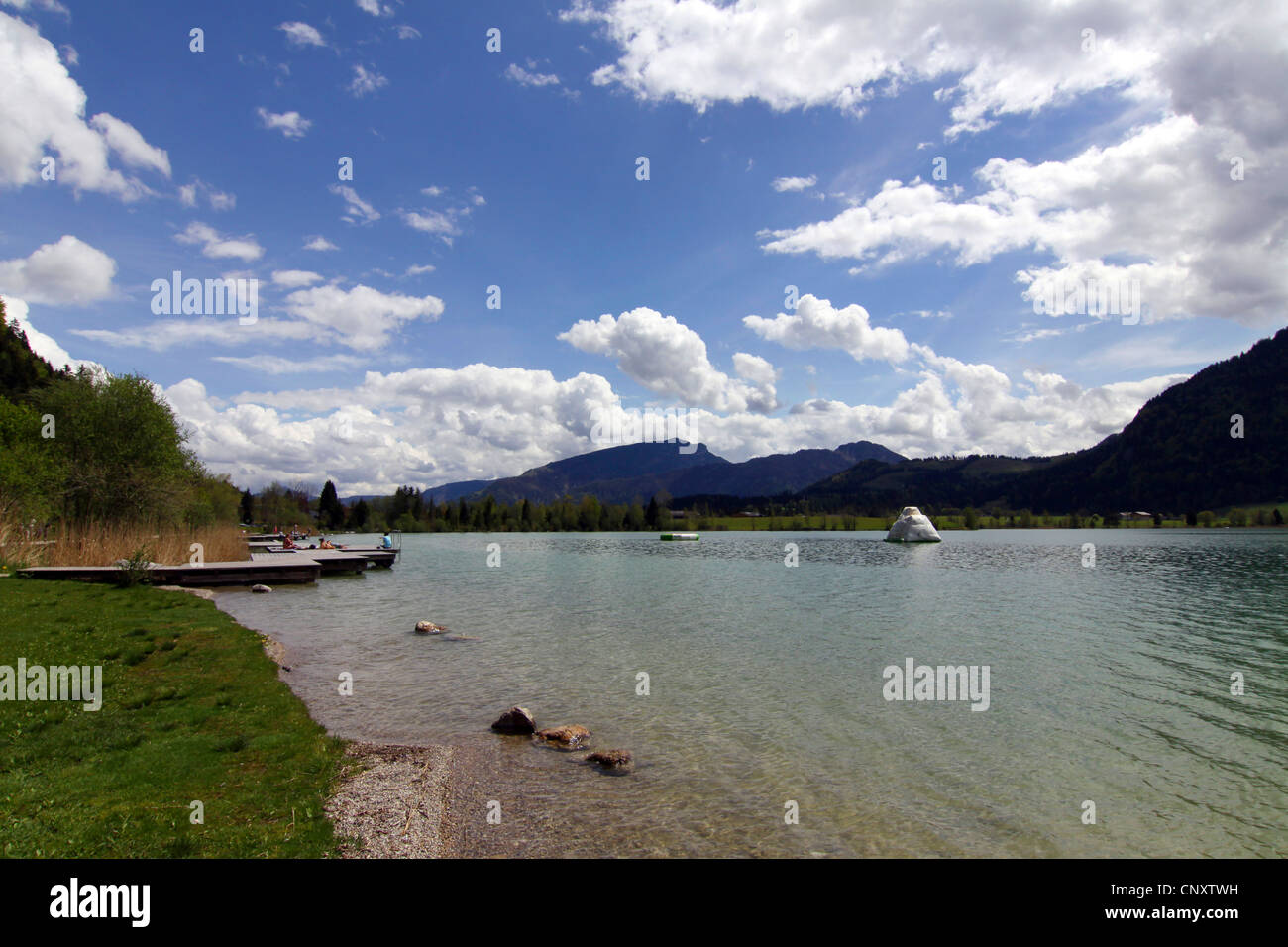 Walchsee, Austria, Tyrol, Walchsee Stock Photo - Alamy