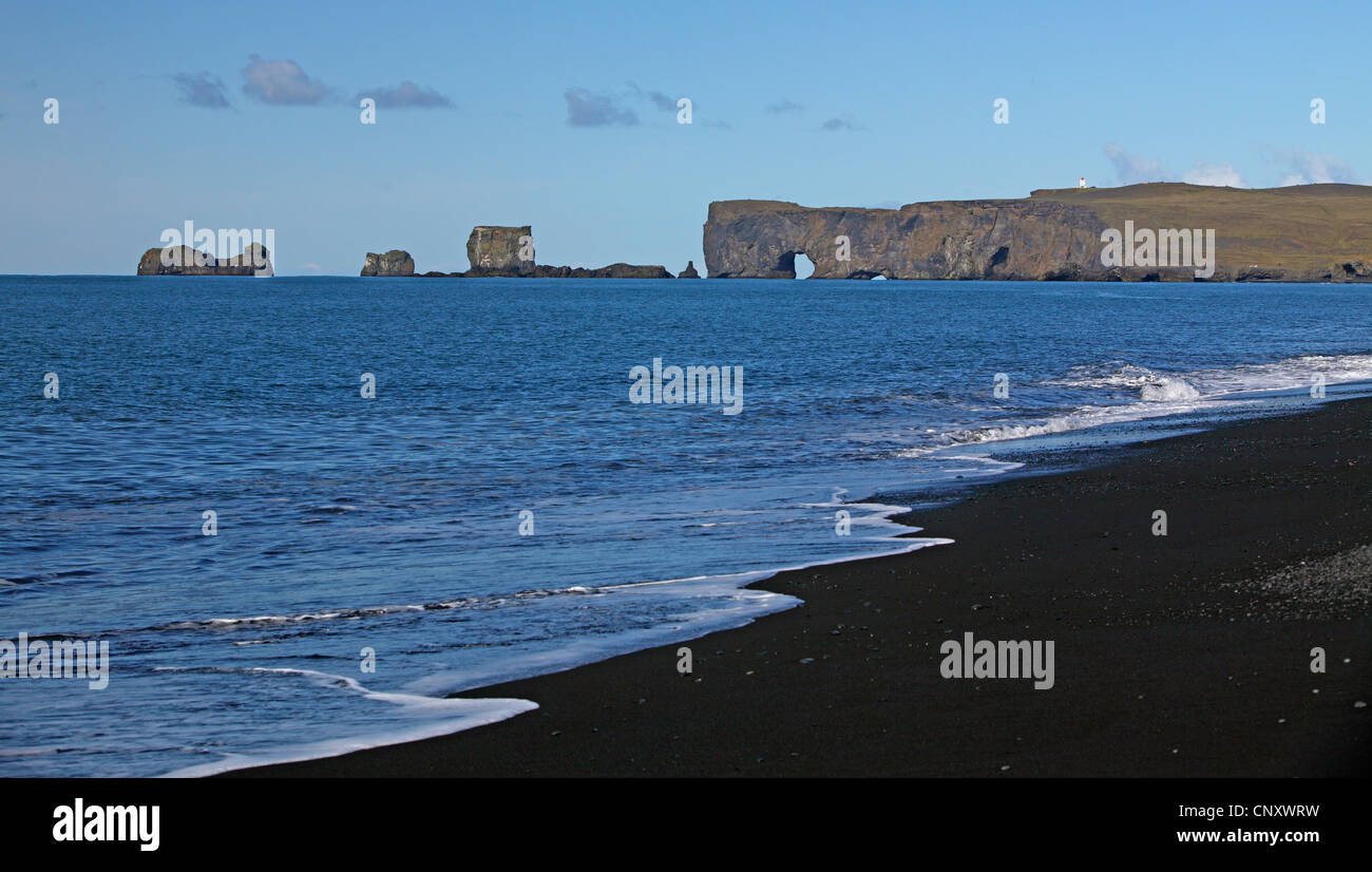 Cape Dyrh laey, Iceland Stock Photo - Alamy
