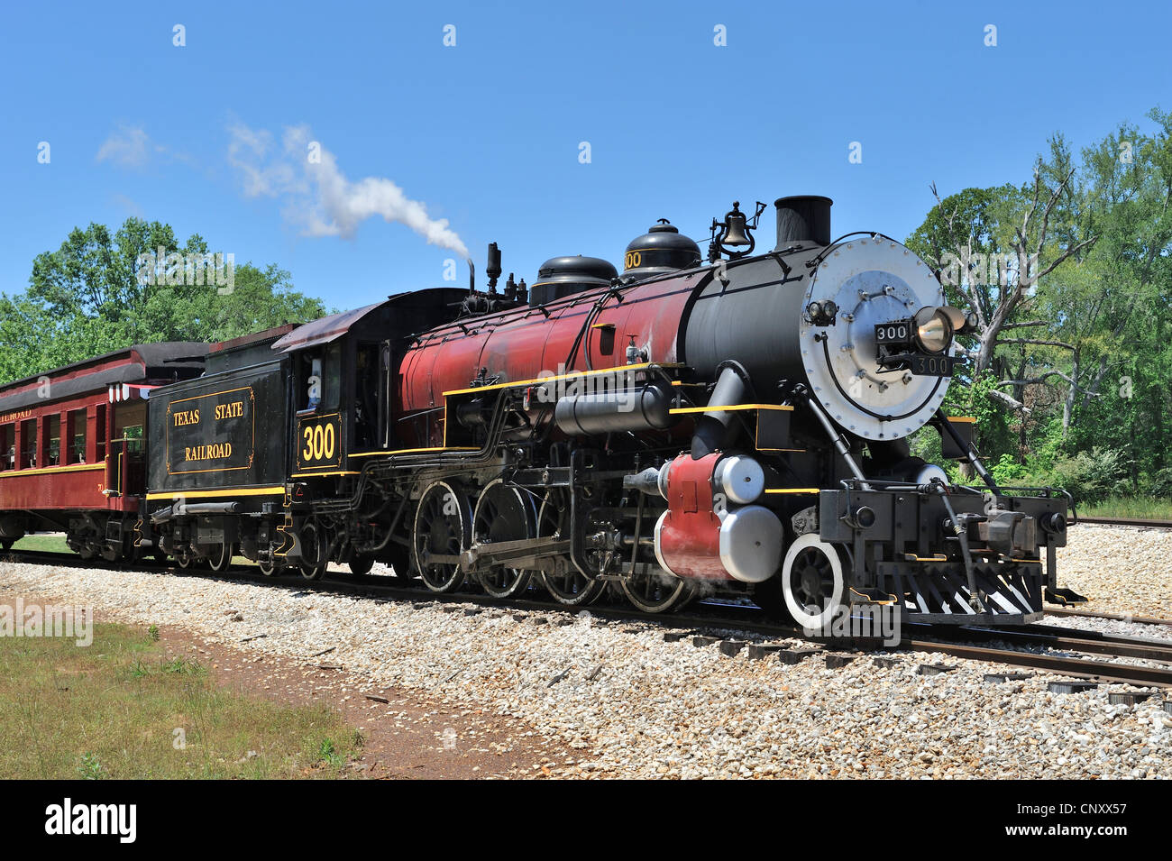 Engine 300,Texas State Railroad, Palestine, TX 120421 30356 Stock Photo ...