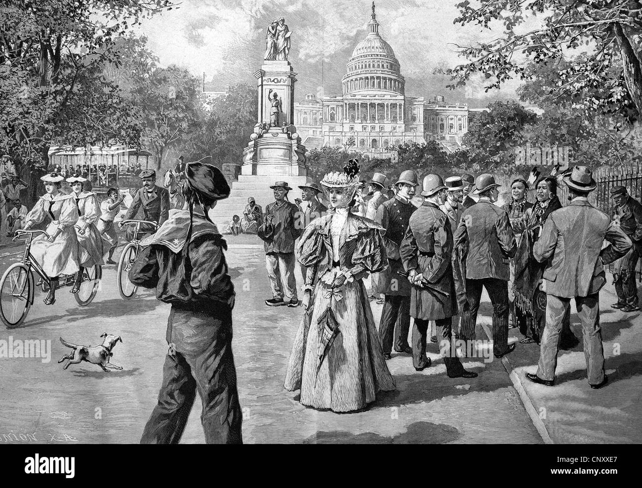 Usa 1885 history historical hi-res stock photography and images - Alamy